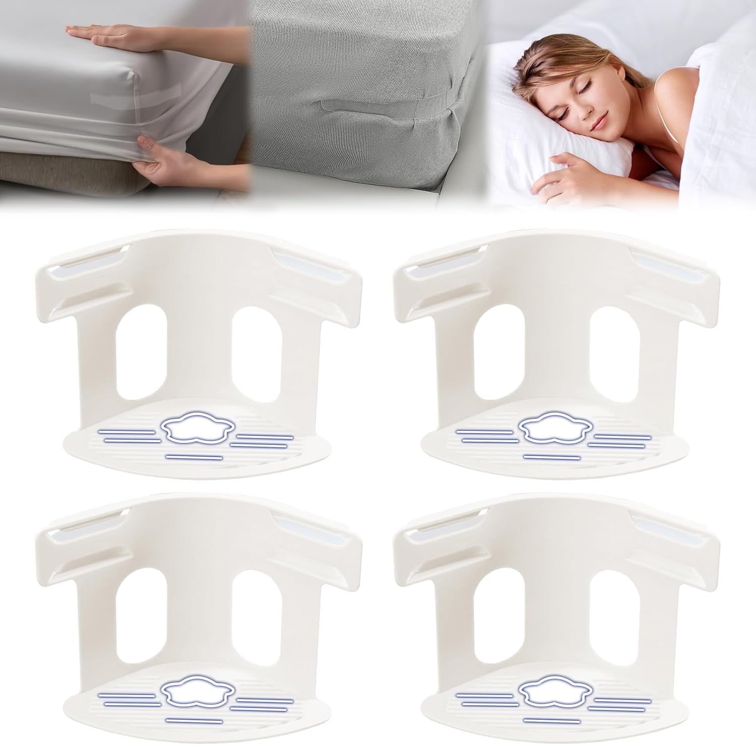 Lock Sheet Holders Set, Keep Sheets Tight Heavy Duty Bed Sheet Holder ...