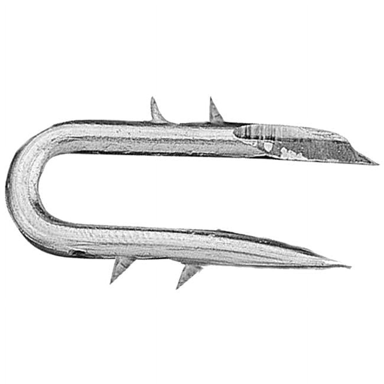 Lock Staple 1.25 in. x 9 Gauge Galvanized - 8 lbs - Walmart.com