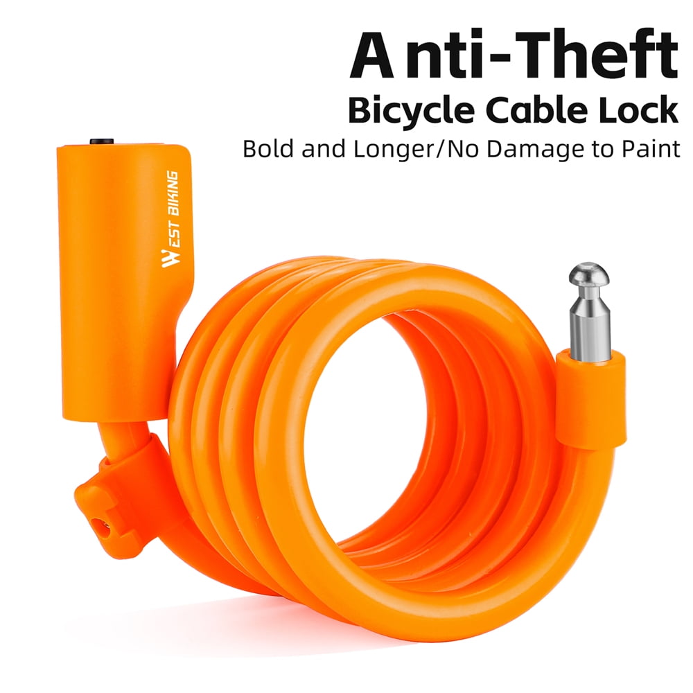 Lock,Steel Wire Lock Antitheft Lock Portable Safety Lock Road Bike ...
