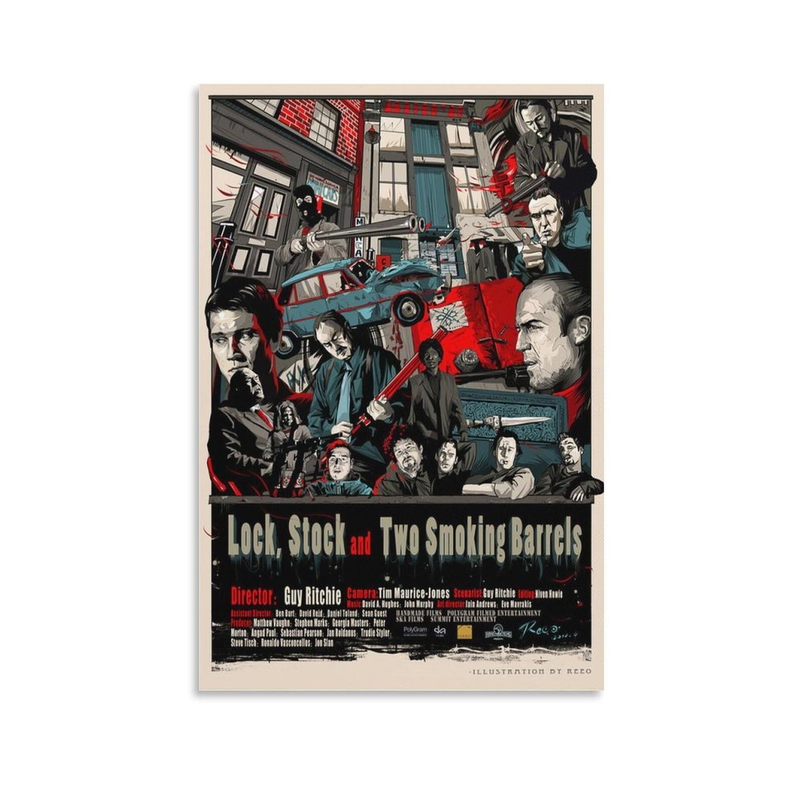 Lock, Stock And Two Smoking Barrels Movie Posters (3) Room Aesthetic ...