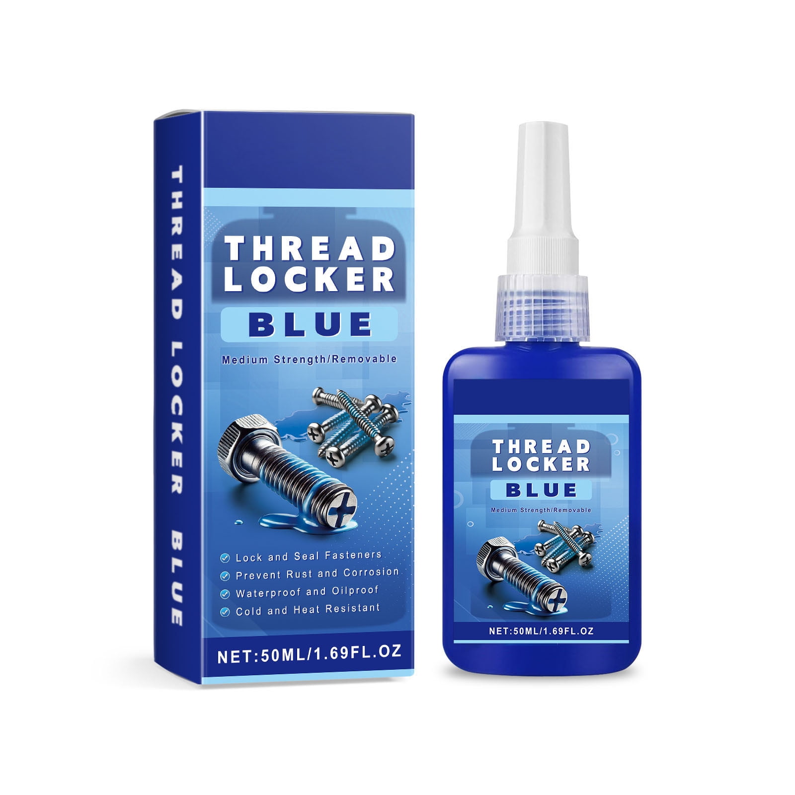 Lock Tight Threadlocker,Medium Strength and Strong Strength Lock Tight ...
