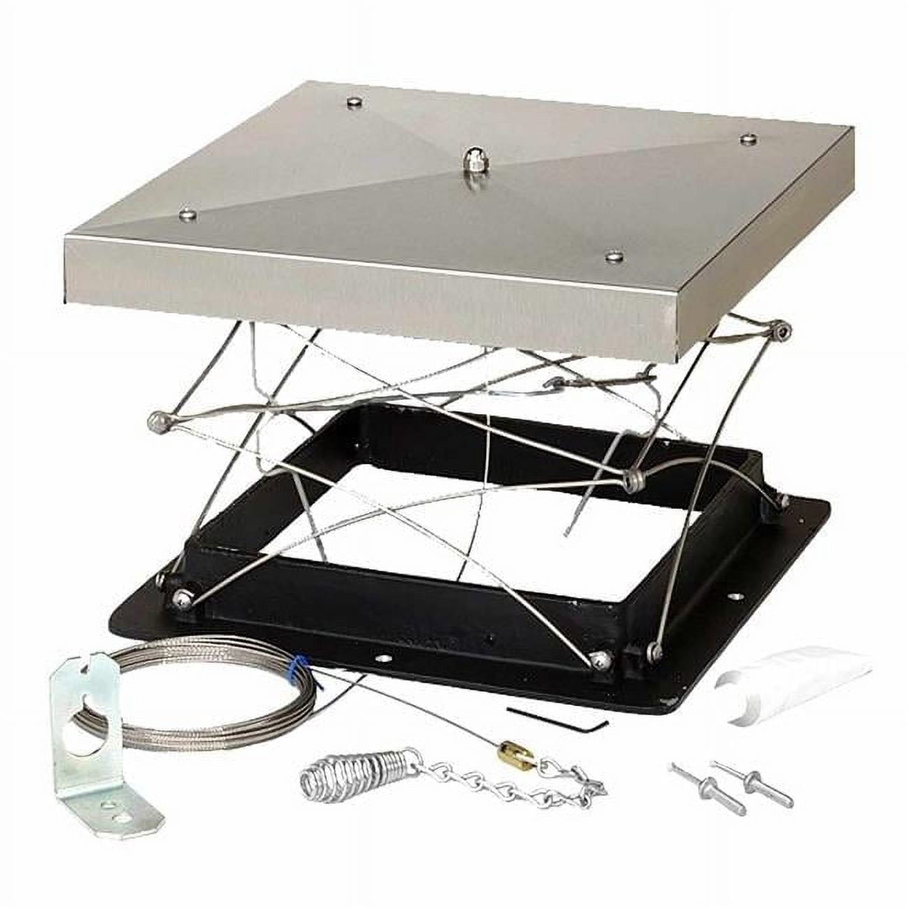 Lock-Top 9120 13 x 13 in. Lock-Top Chimney Damper & Cap - Walmart.com