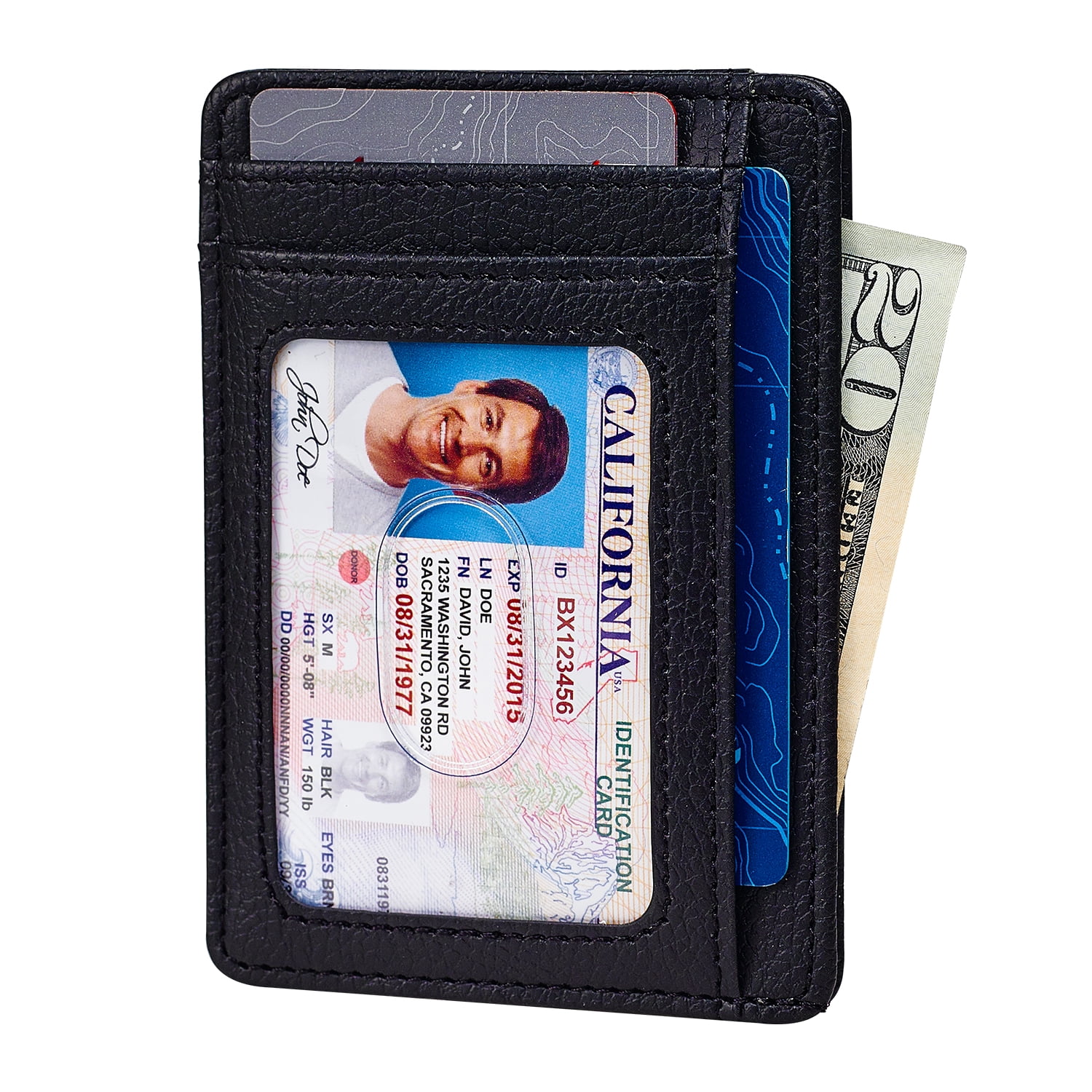 Lock Wallet Slim - Secure Anti-Theft Safety Security RFID Blocking ...