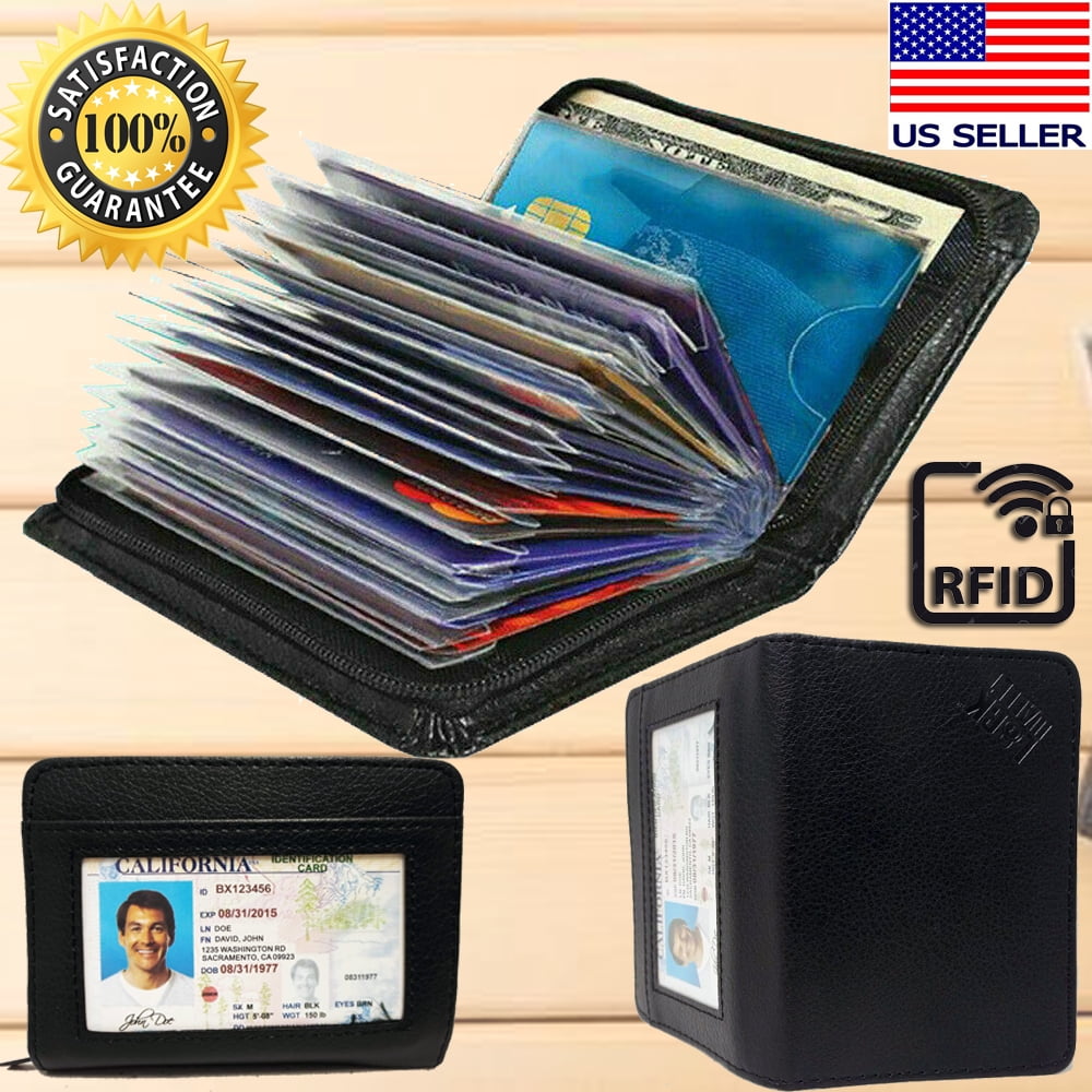 Lock Wallet Slim RFID Wallet As Seen On TV - Secure Blocker Leather ...
