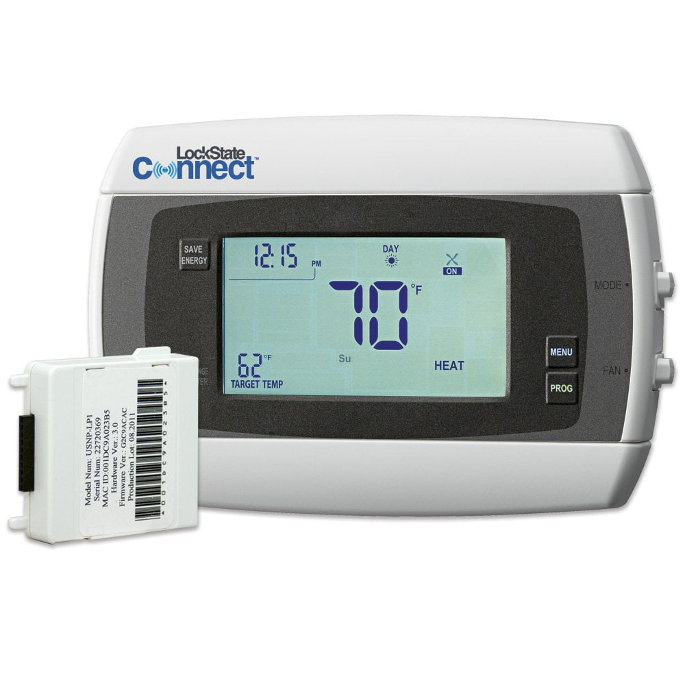 LockState Connect LS-60i Internet Thermostat - Walmart.com