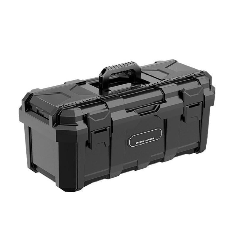 Lockable Case Essential Tool Box with Ergonomic Handle Repair Container ...