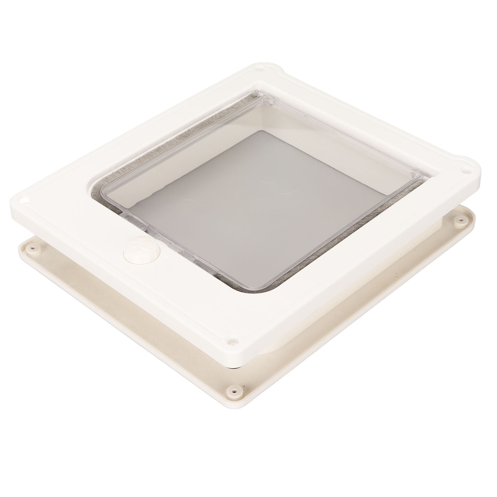 Lockable Cat Flap Door, 4 Modes, Magnetic Closure, Keeps Food Safe ...