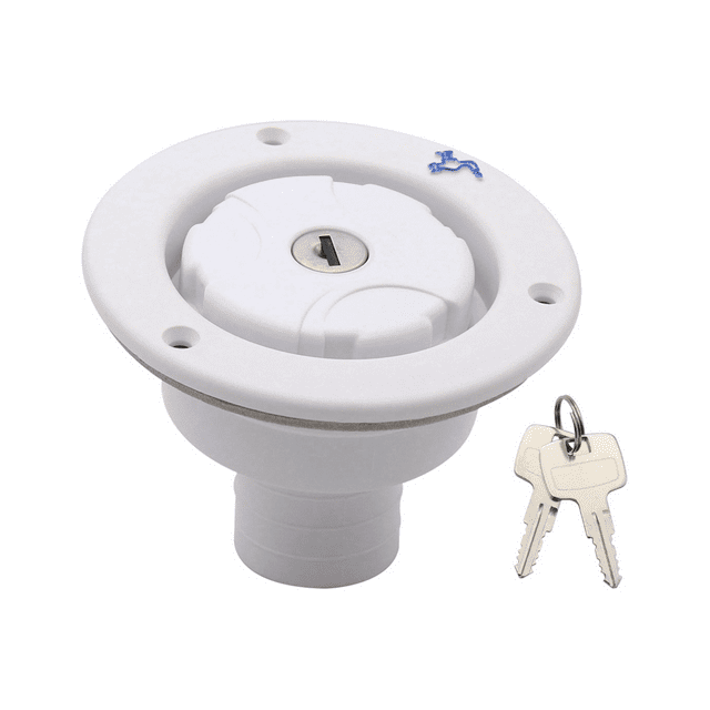 Lockable Filler Neck Tanks Caravan Water Fill Hatch Inlet Trailer Tank ...