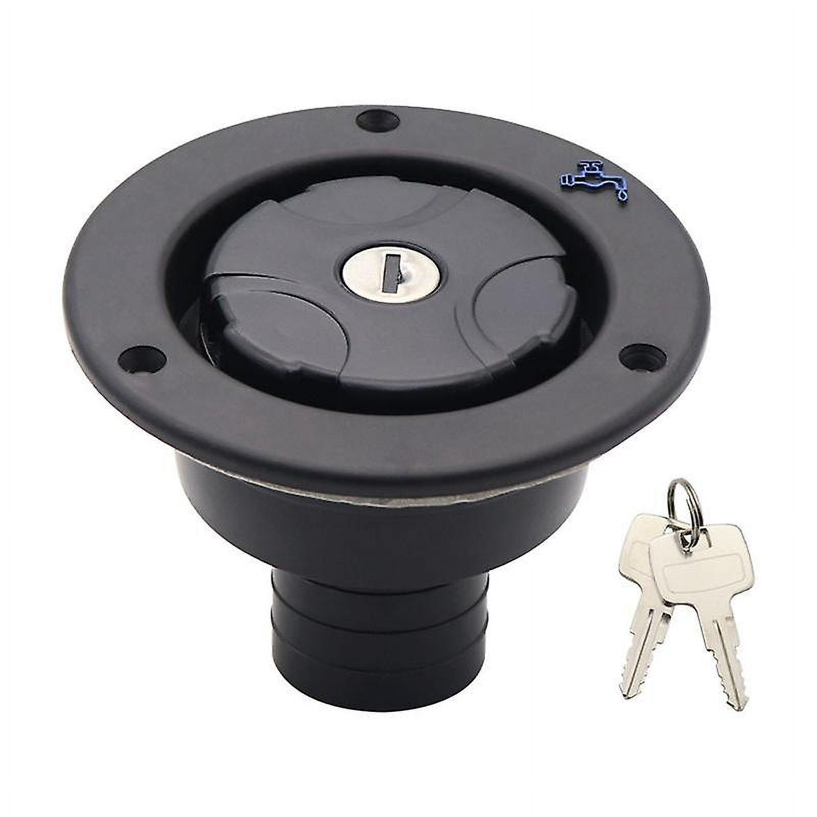 Lockable Filler Neck for Water Tanks Caravan Water Fill Hatch Inlet ...