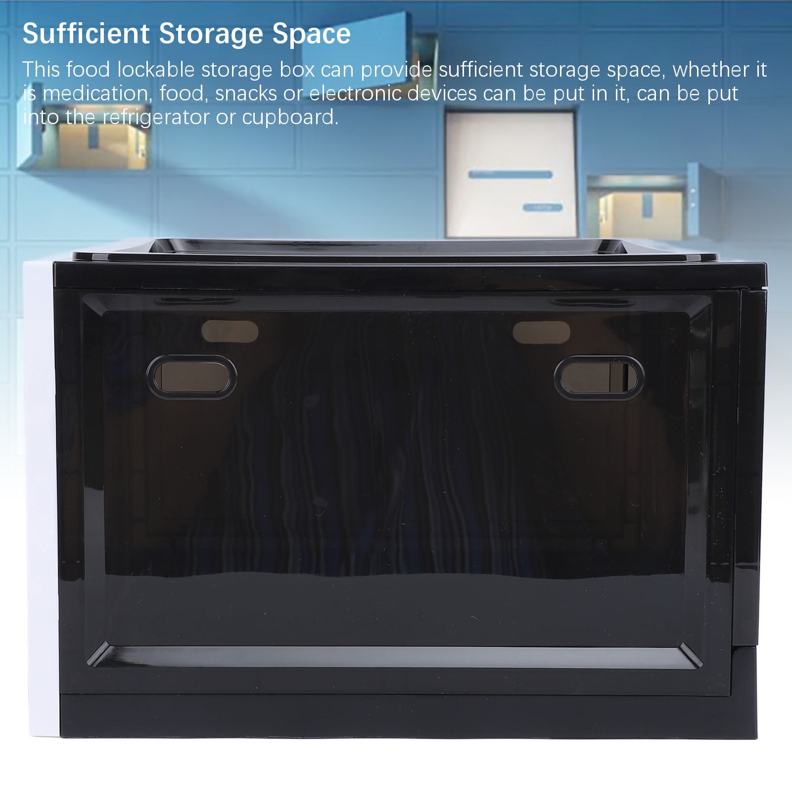 Lockable Food Storage Cabinet, 3 Number Code, Easy Access, Protects ...
