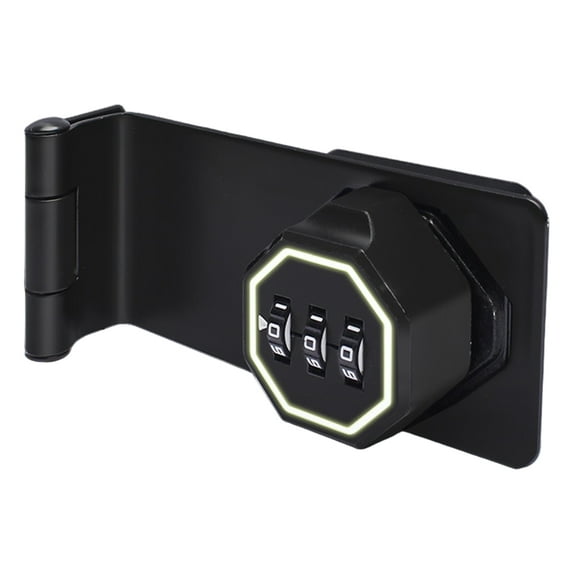 Lockable Hasp Lock Keyless Combination Lock Zincs Alloys Office File ...