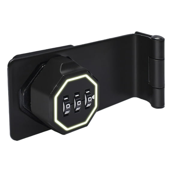 Lockable Hasp Lock Keyless Combination Lock Zincs Alloys Office File ...