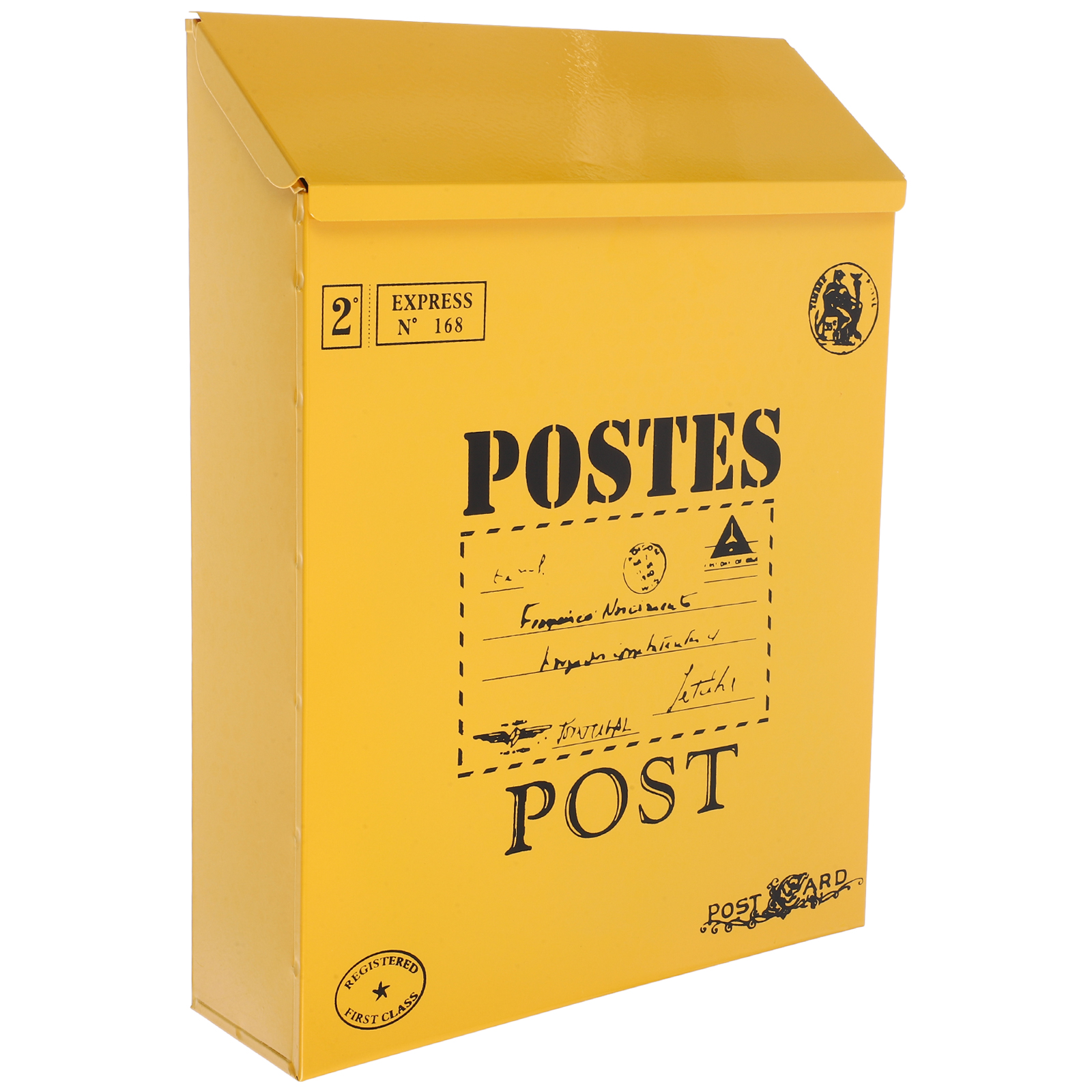 Lockable Letter Boxes For Outside Wall Mount Wall Mounted Mailbox ...