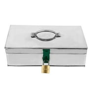 Large Lock Box for Medicine, Personal Combination Lockbox for Home ...