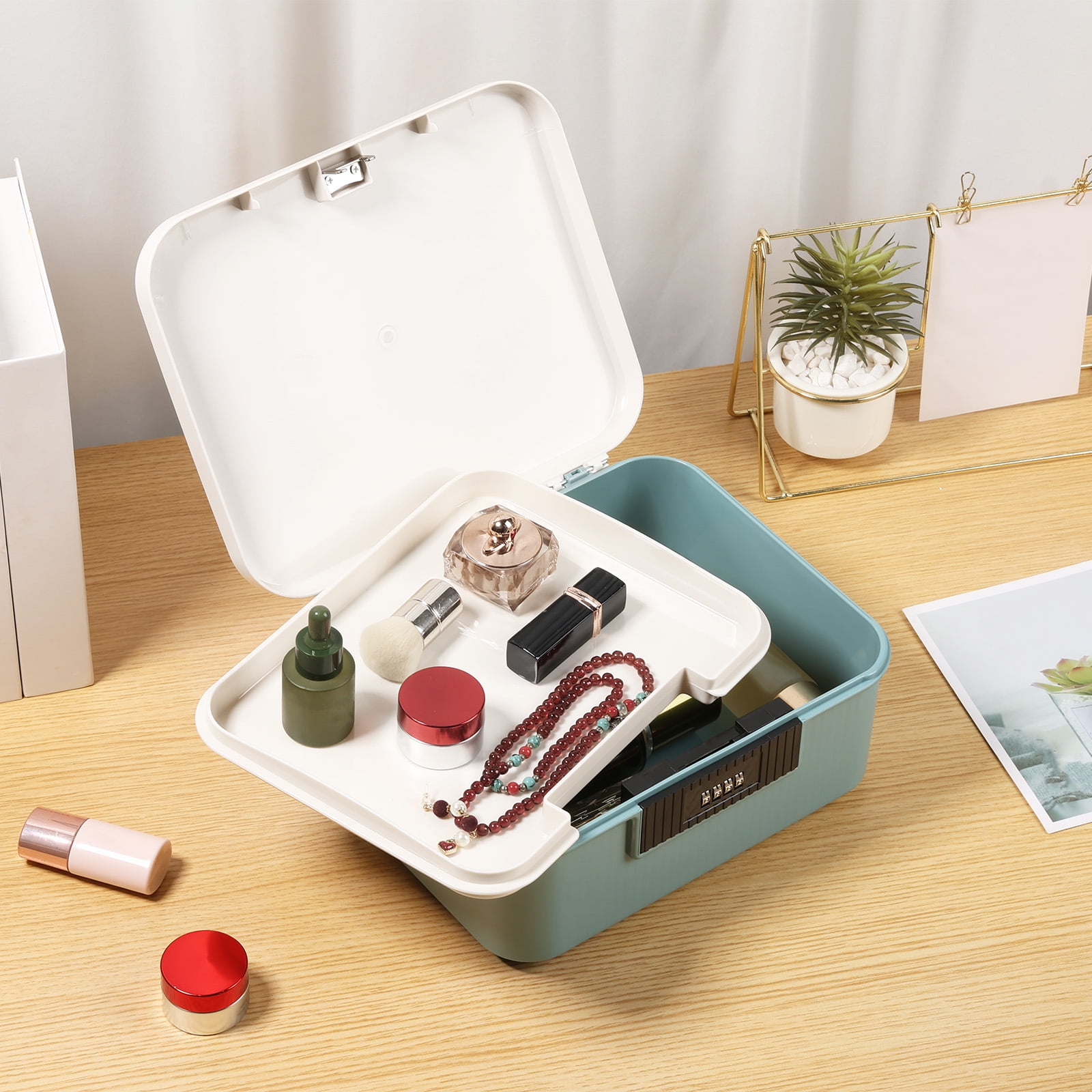 Lockable Storage Bin With Combination Lock Large Capacity Lockable ...