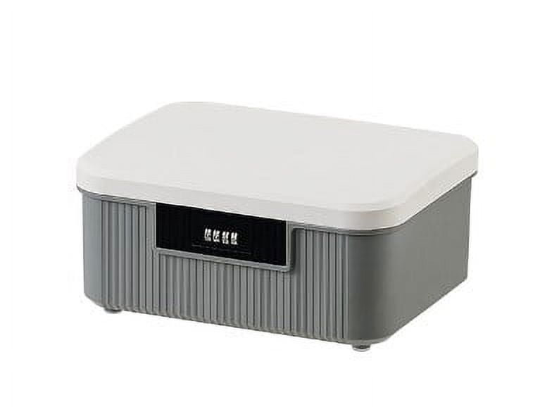 Lockable Storage Bin Outdoor Lock Box With Combination Lock Plastic ...