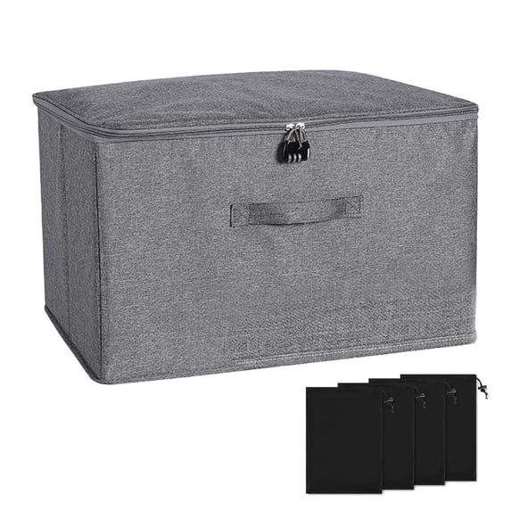 Lockable Storage Box, Lockbox, Footlocker Storage Trunks, Large Lock ...