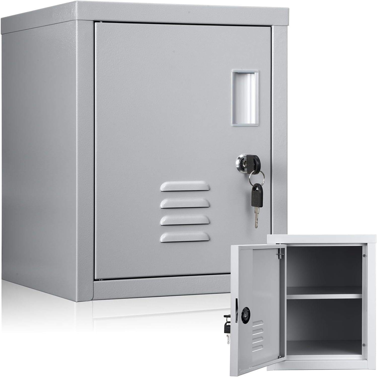 Lockable Storage Cabinet Metal Lockable Steel Storage Cabinet Organizer ...