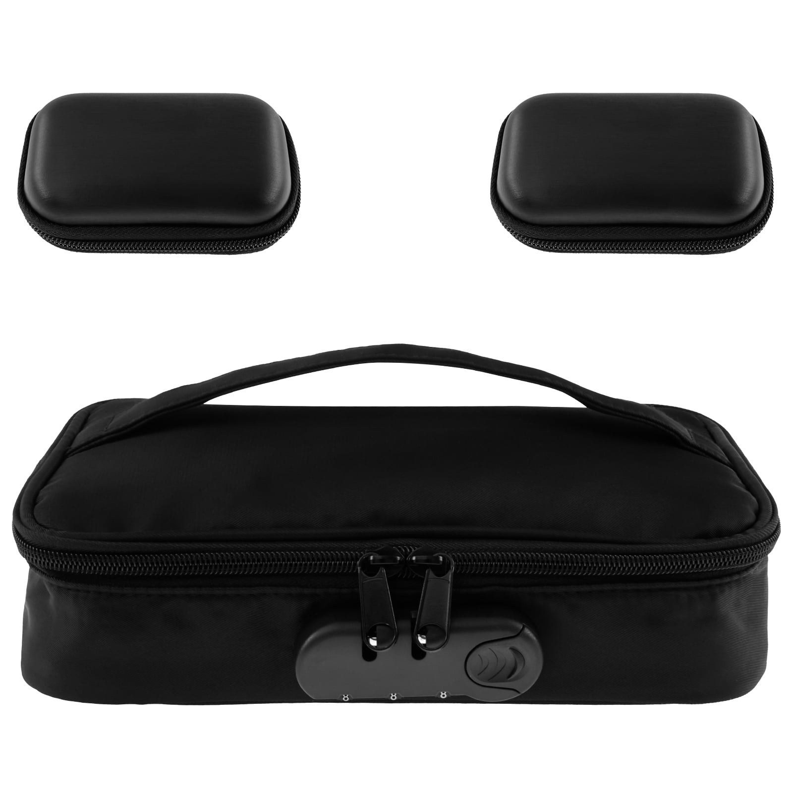 Lockable Toy Storage Bag Portable Locking Storage Bag with Mini Zipper ...