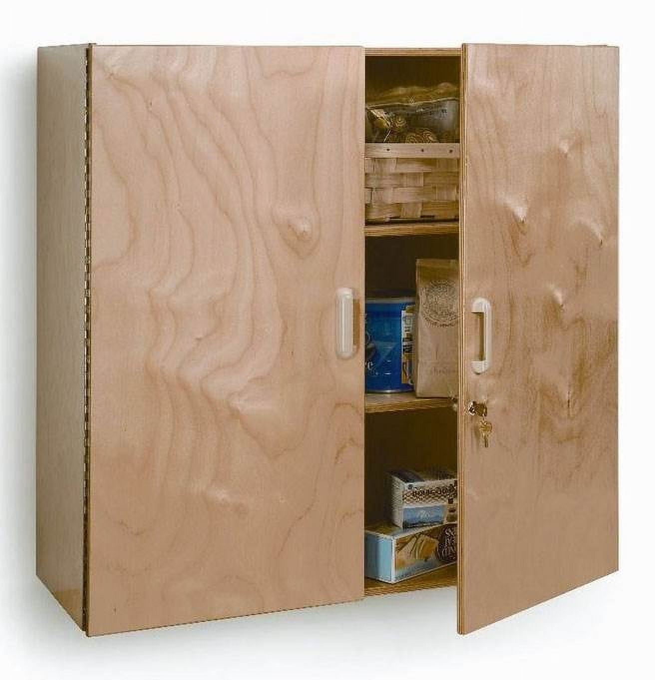 Whitney Brothers Lockable Wall Mounted Cabinet - Walmart.com