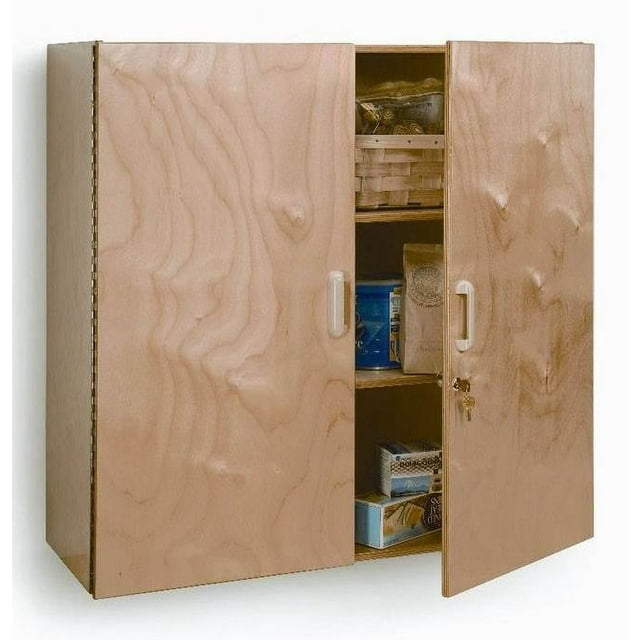 Whitney Brothers Lockable Wall Mounted Cabinet - Walmart.com
