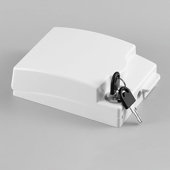 Lockable Waterproof Socket Box With Key For Electrical Outlet ...