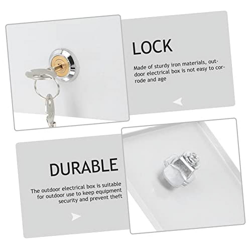 Lockbox Outlet Plug Covers Outdoor Junction Box Outdoor Plug Cover ...
