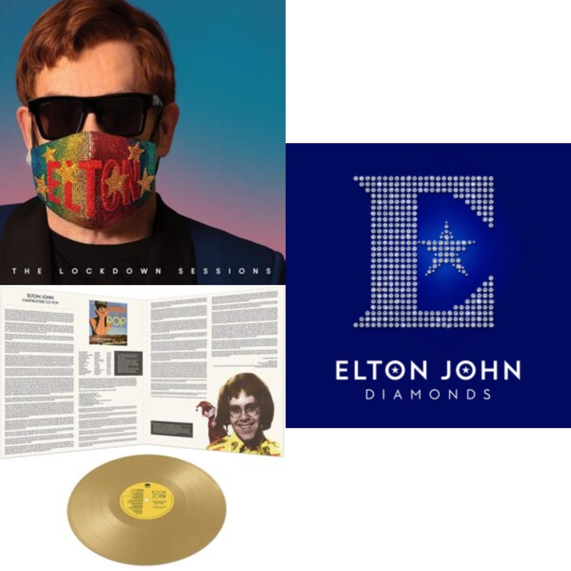 Lockdown Sessions (Blue Vinyl/2LP) (X) & Chartbusters Go Pop ...