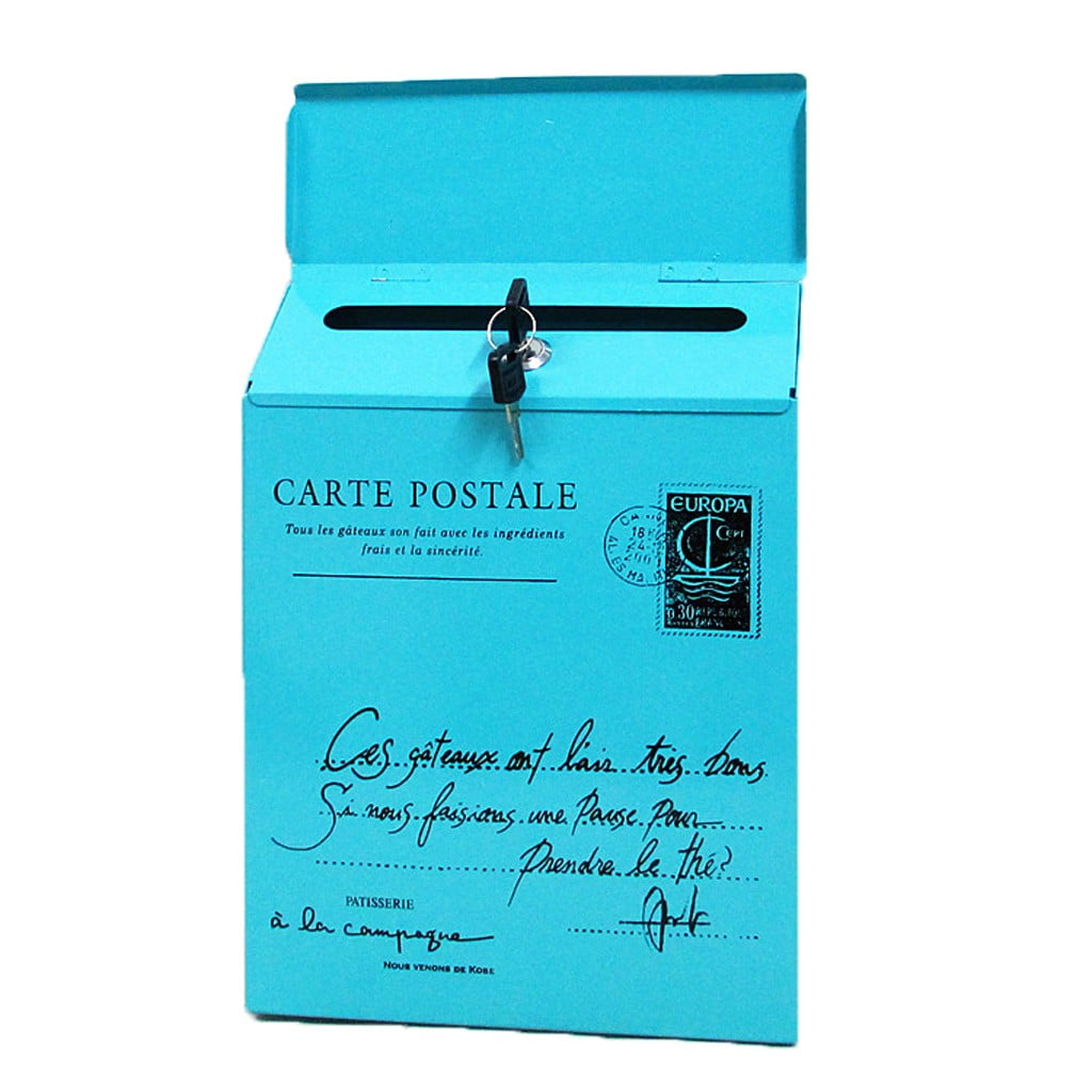 Locked Mailbox on Sale Tanuse Storage Containers for Clothes Vintage ...