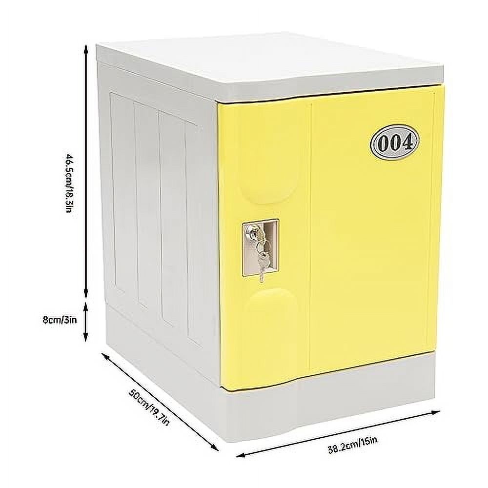 Locker, 19" Lockable Storage Cabinet with Keys, Great for Kids, Home ...