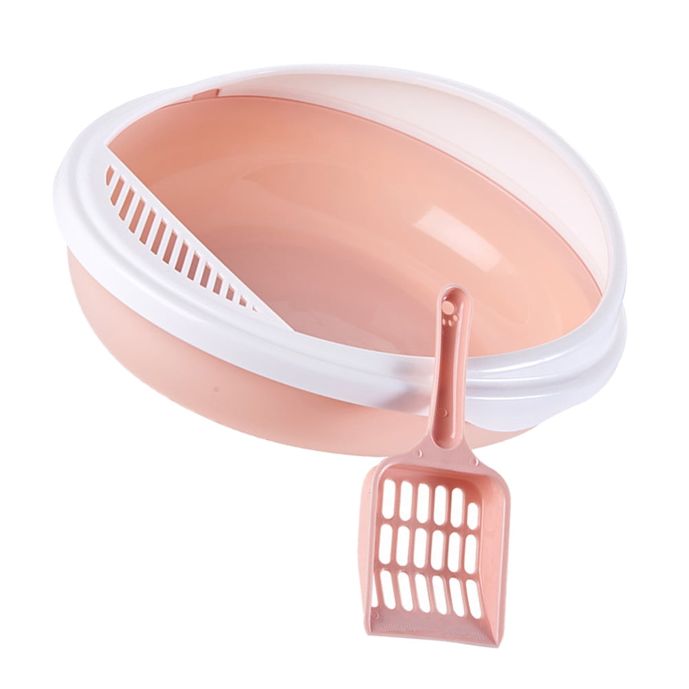 Locker Cat Litter Box PP Material Litter Box 41X25CM Pink - Walmart.com