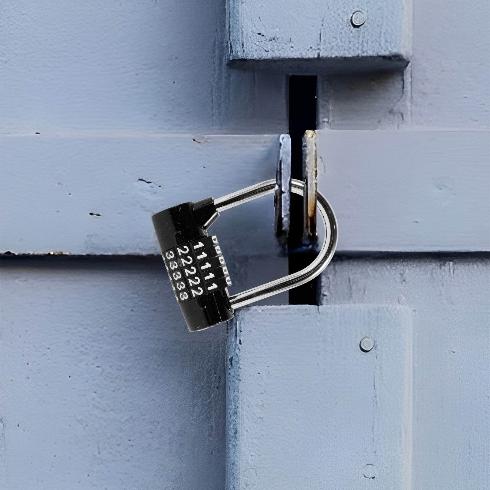 Locker Combination Lock 5-Digit Resettable Combination Padlock Zinc ...