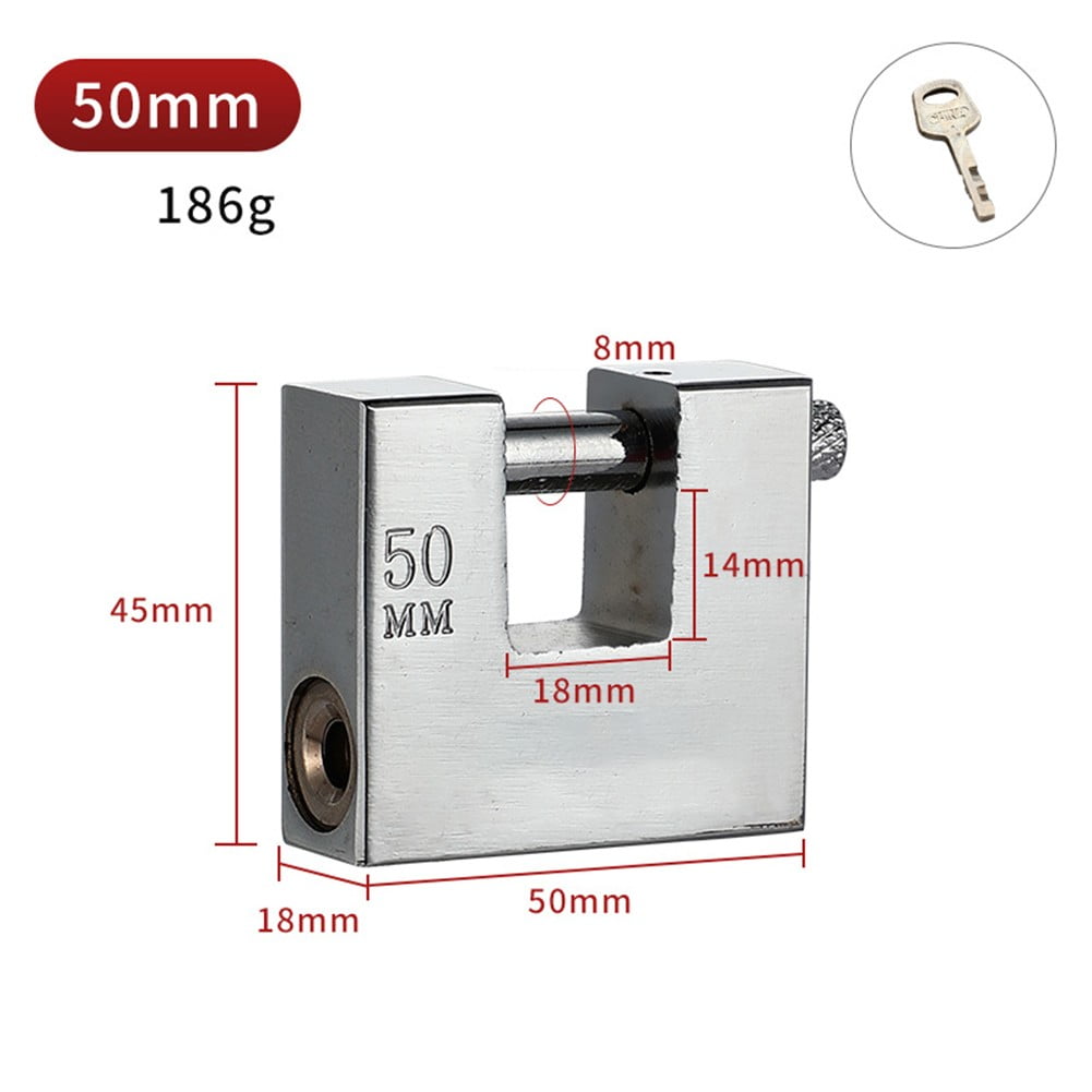 Locker Lock Pad Lock Cabinet Anti-Theft Box for Window Padlock Home ...