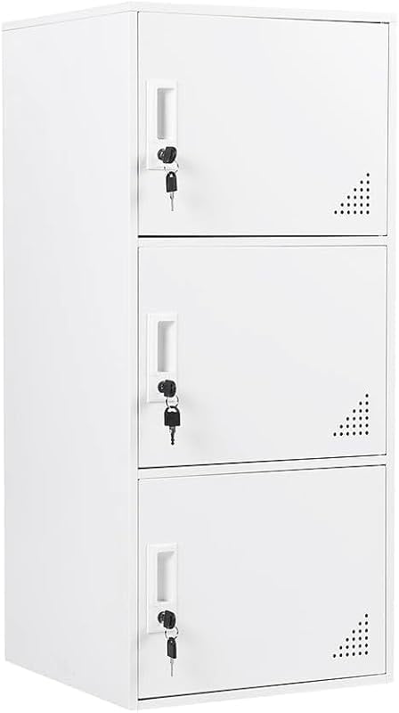 Locker Organizer, Multi-Door Steel Locker, Small Locking Cabinet ...