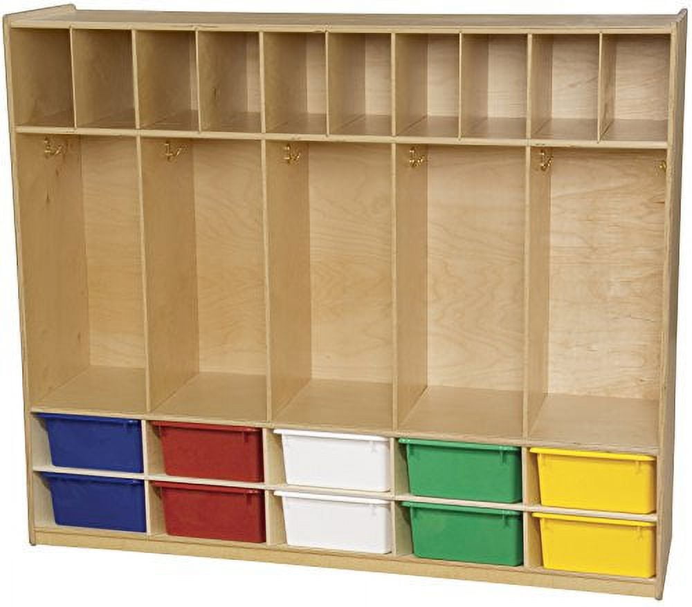 Locker and Communication Center with 10 Assorted Trays - Walmart.com