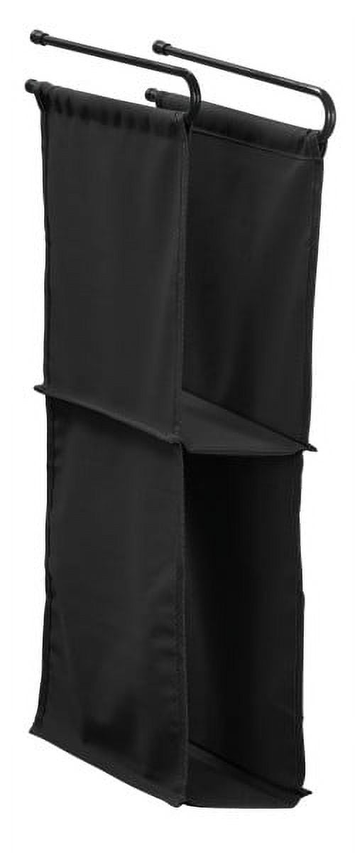 LockerMate 6.75" Hanging Fabric Locker Shelves, Black - Walmart.com