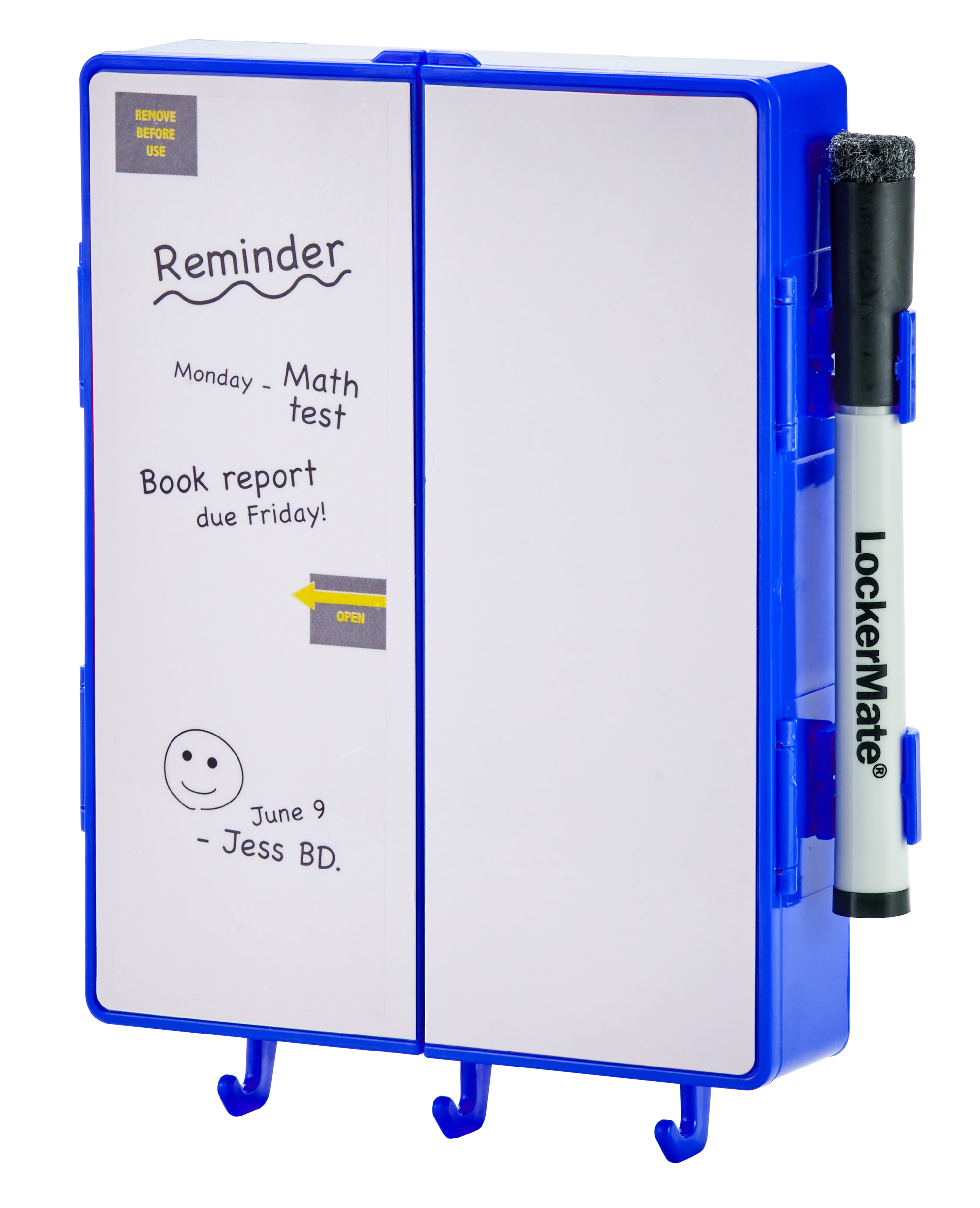 LockerMate Magnetic Locker Mirror Kit, Blue - Walmart.com