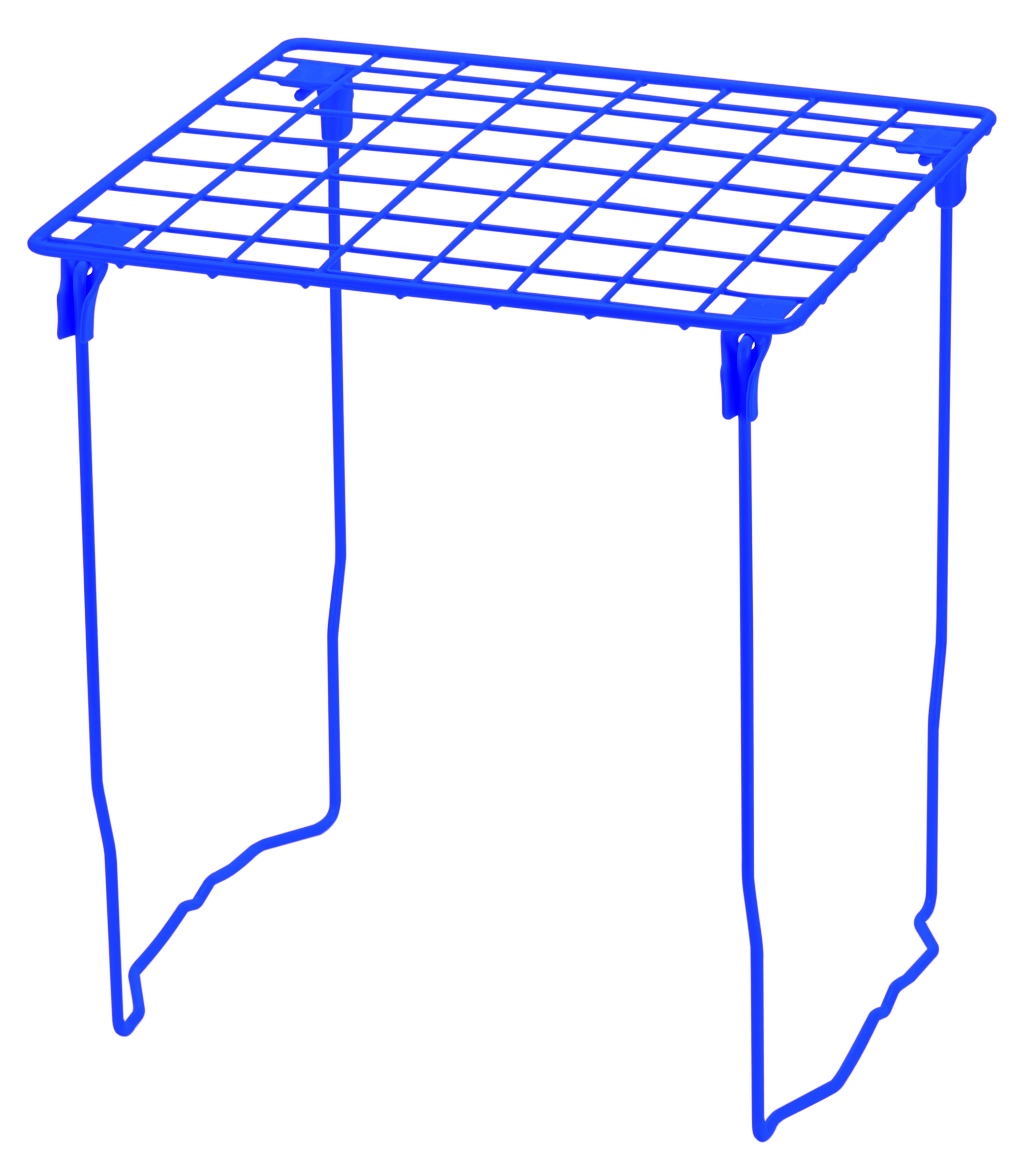 Lockermate 12-inch Stac-a-shelf Wire Locker Shelf, Blue - Walmart.com