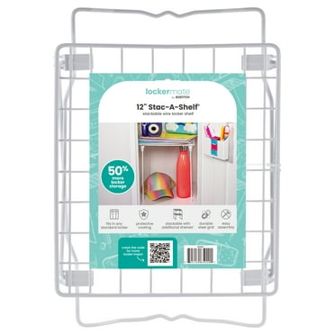 U Brands Locker Kit with Shelf and Accessories, Blush, 11 Piece Set ...