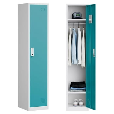 MIIIKO Office Storage Lockers for Employees, 71" Slim Metal Storage ...
