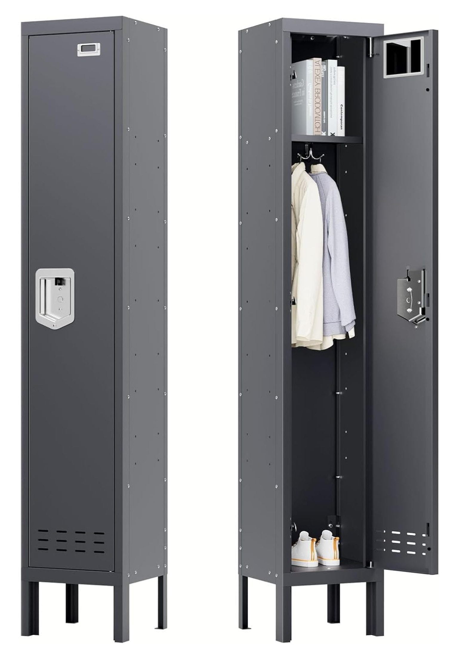 Lockers,Metal Locker, Lockers for Employees,Storage Locker with 1 Doors ...