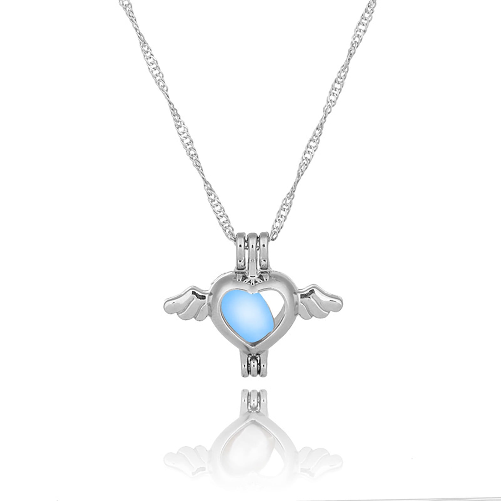 Locket Necklace for Women That Hold Pictures Turn over Chain Broken ...