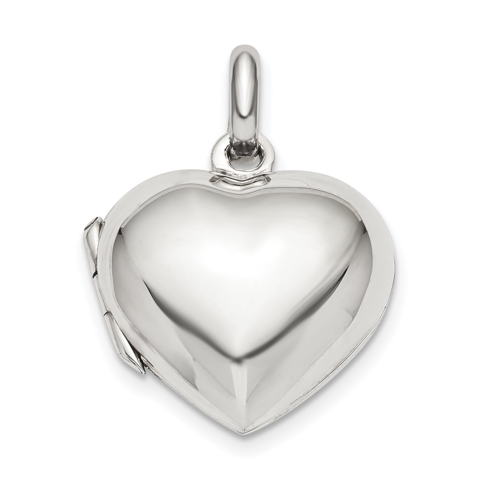 Lockets Sterling Silver Heart Locket - Walmart.com