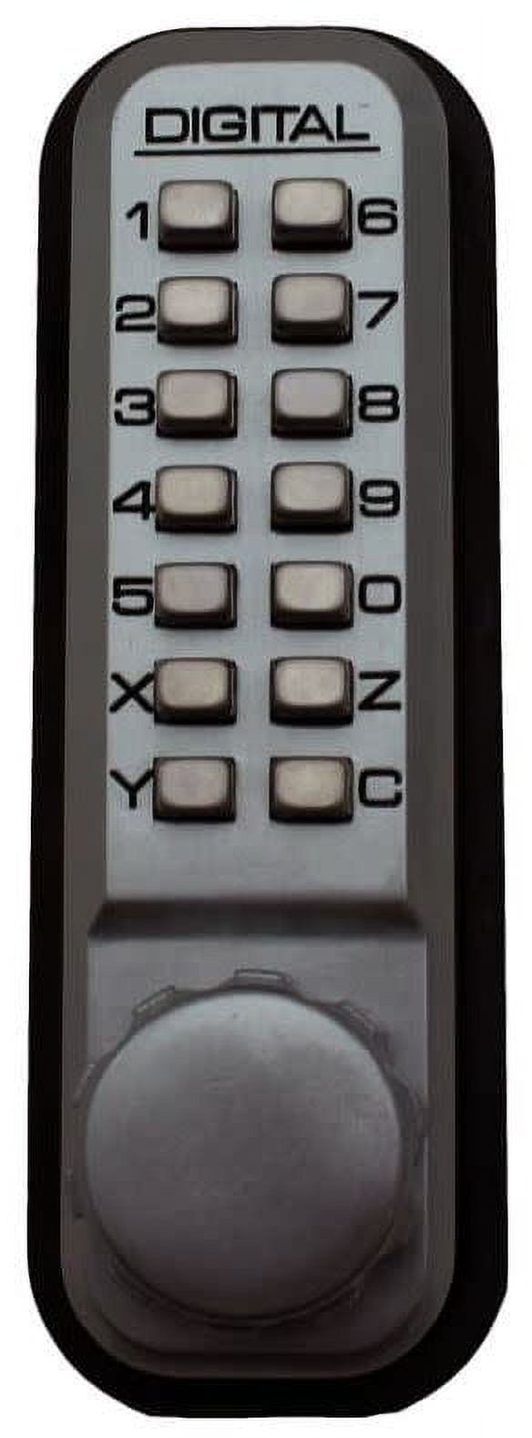Combination Lock Deadbolt, Lockey 2200 SC Surface Mount - Walmart.com