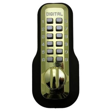 Lockey Mechanical Keyless Lock With Passage Function Double Sided ...