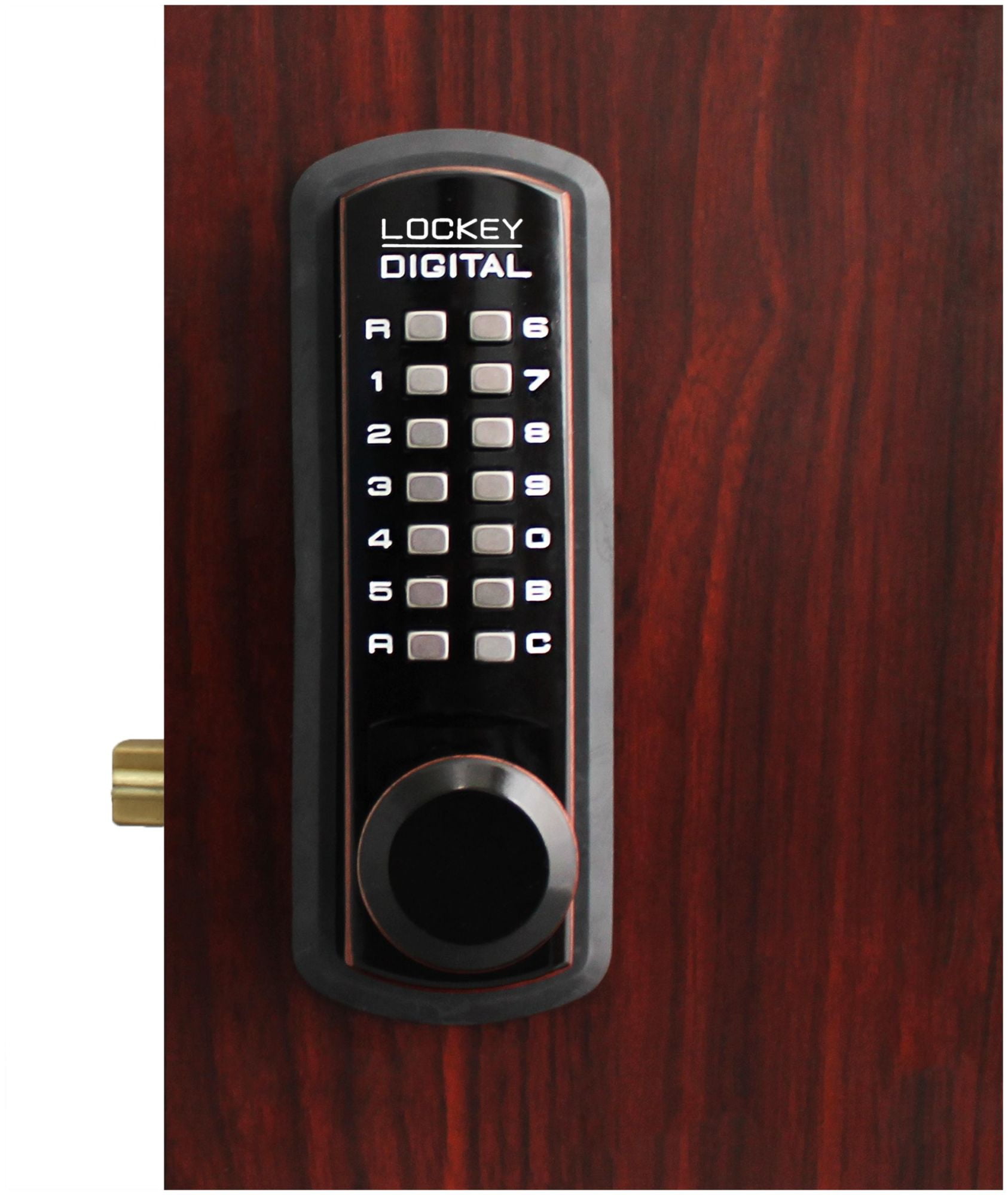 Lockey USA 3830-DC OB Oil Rubbed Bronze Double Combination Mechanical ...