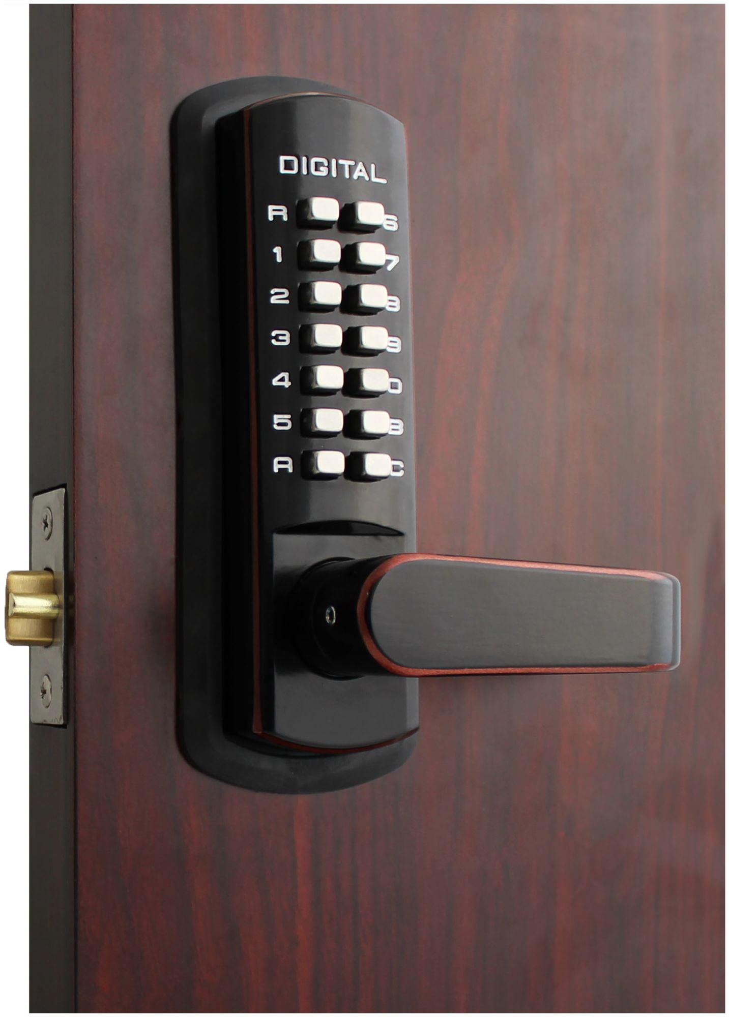 Lockey USA 3835-DC OB Oil Rubbed Bronze Double Combination Mechanical ...