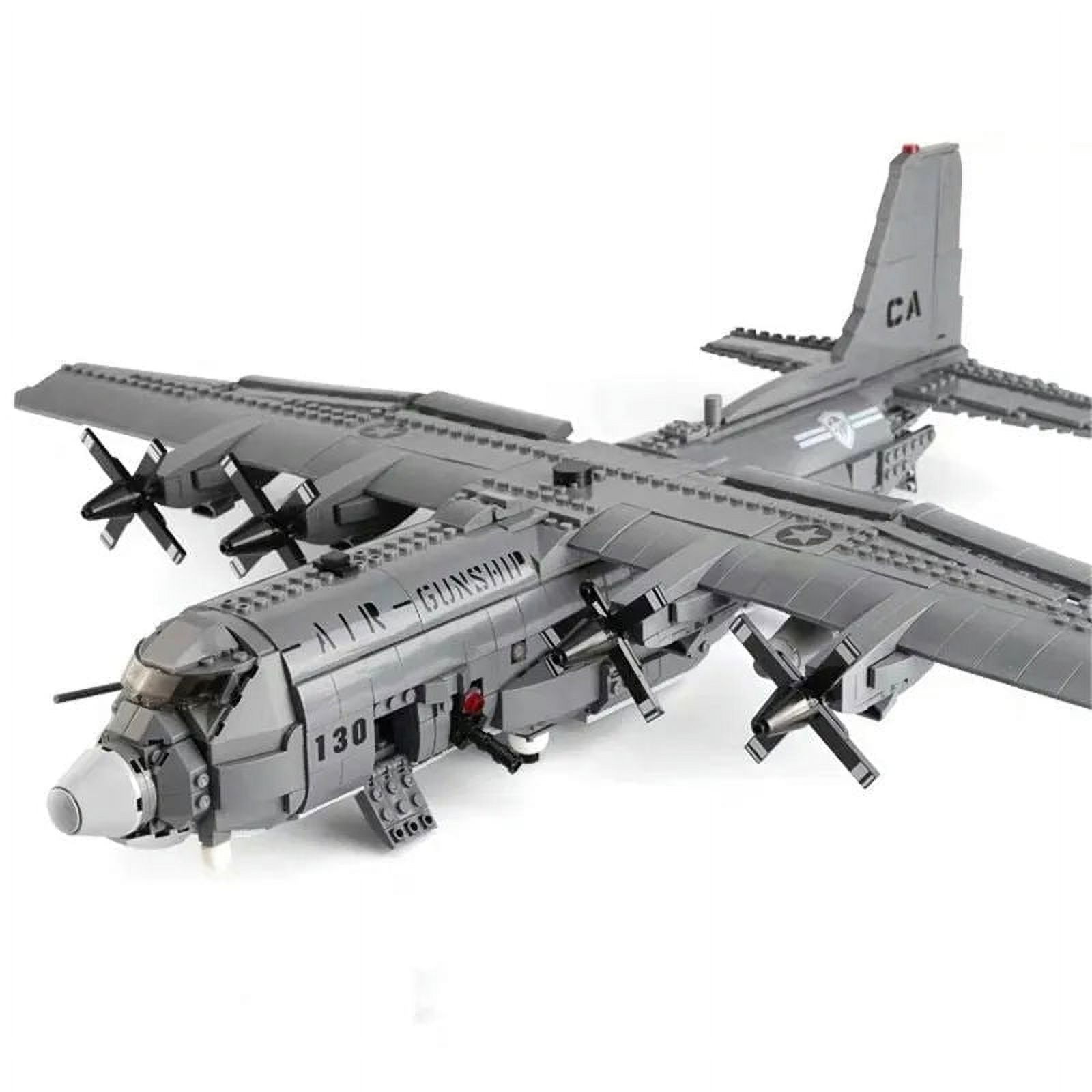 Lockheed AC-130 Hercules Gunship Building Blocks Toy Bricks Set ...