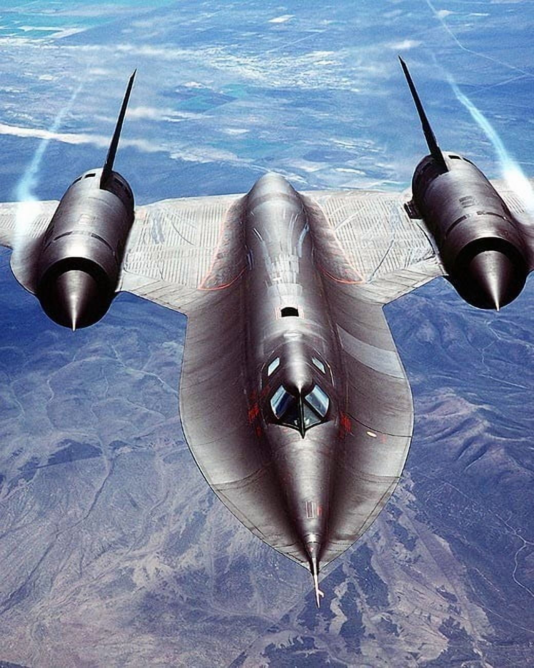Lockheed Blackbird SR-71 / SR-71A - 24x36 Inch Laminated Aviation ...