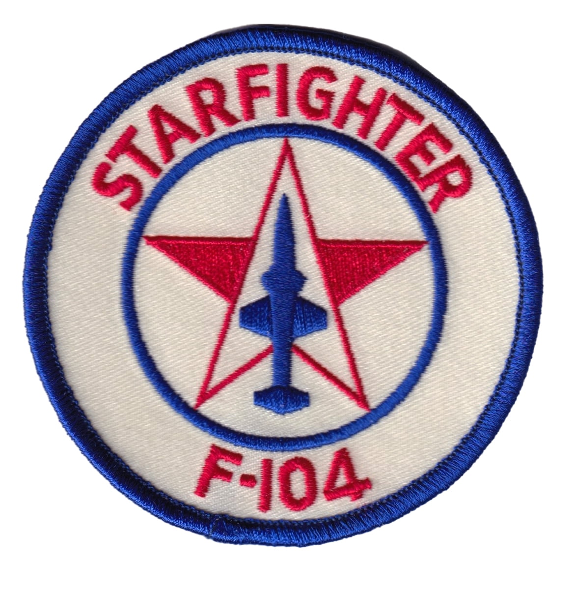 Lockheed F-104 Starfighter Patch – Sew on, Officially Licensed, 3.5 ...